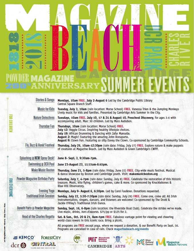2018 Summer Programs!!!!! | Magazine Beach